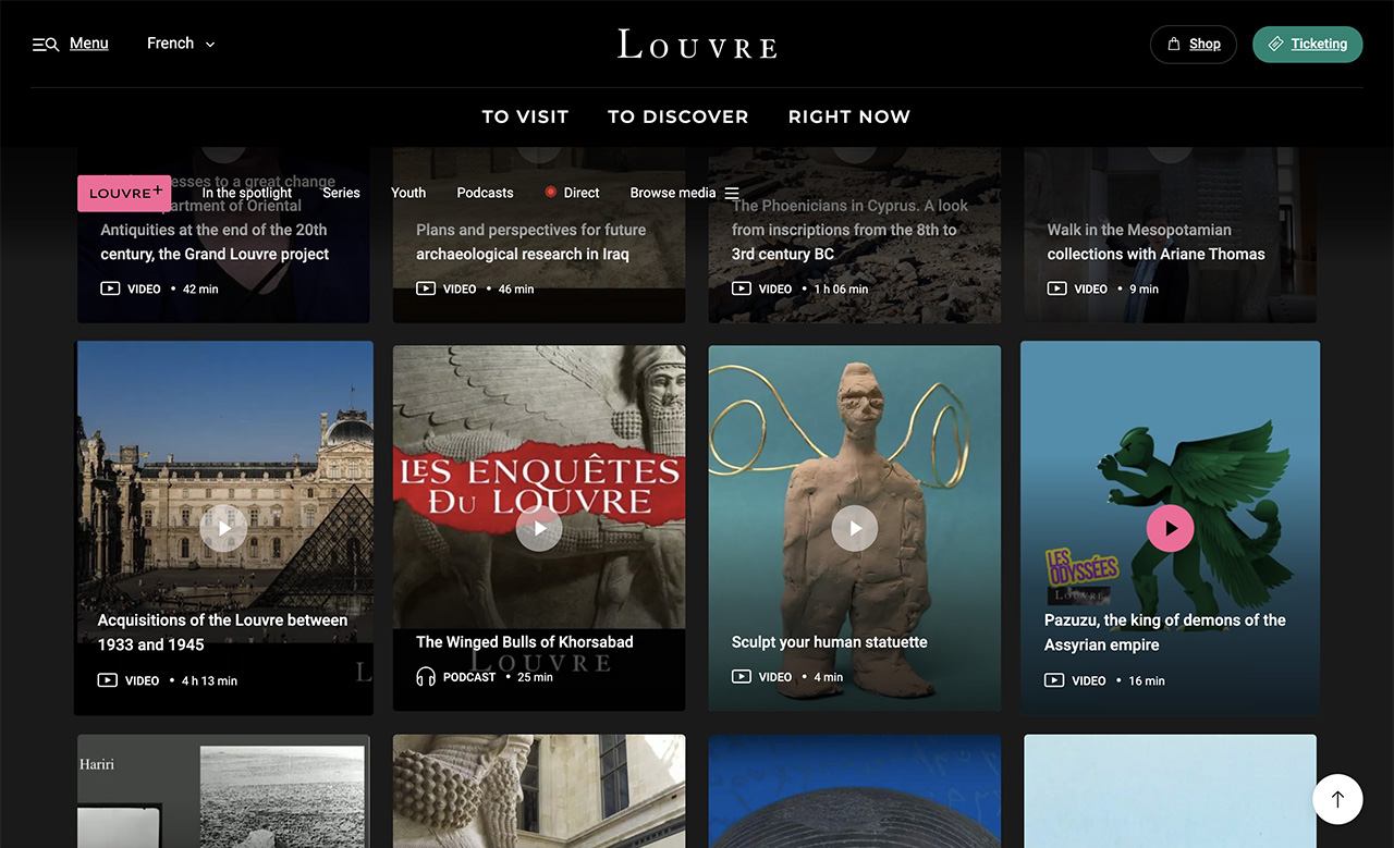 The Louvre Museum Unveils Its Dedicated Digital Platform, Louvre+ ...