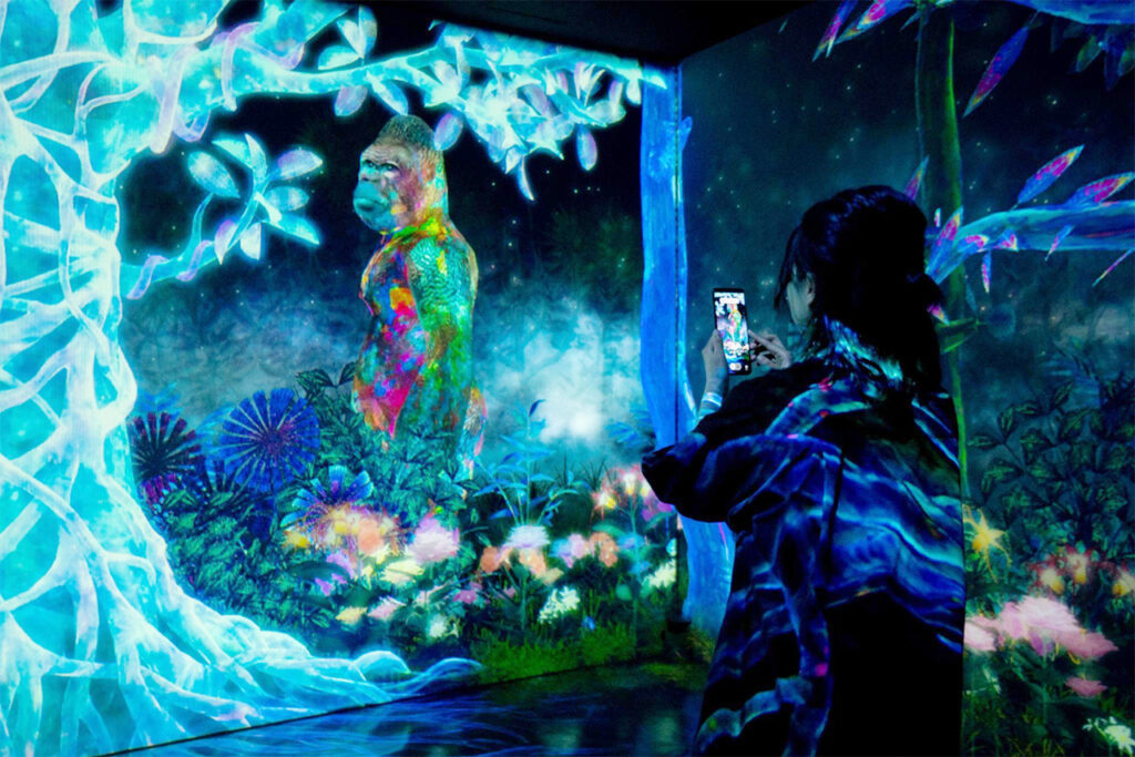 teamLab's New Digital Exhibition Makes The Immersive Interactive Too ...