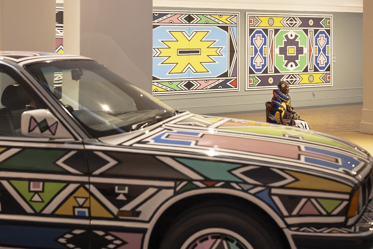 The Sacred Geometry of Esther Mahlangu: A Visionary Matriarch in ...